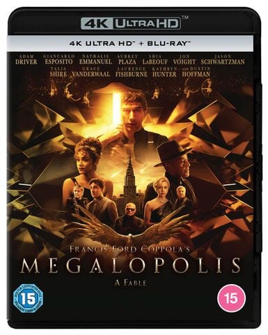 Megalopolis (15) 2024 (4K UHD + BR) Steelbook Ed. - CeX (UK): - Buy, Sell, Donate